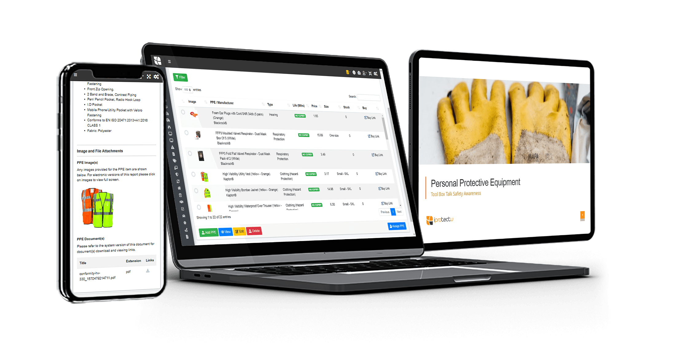 PPE Management Software | Track, Assign, Audit & Re-order